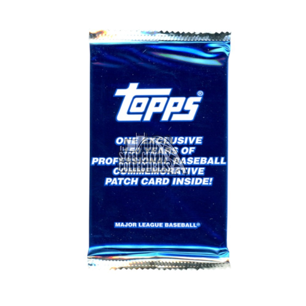2019 Topps Commemorative Patch Card Pack | Steel City Collectibles
