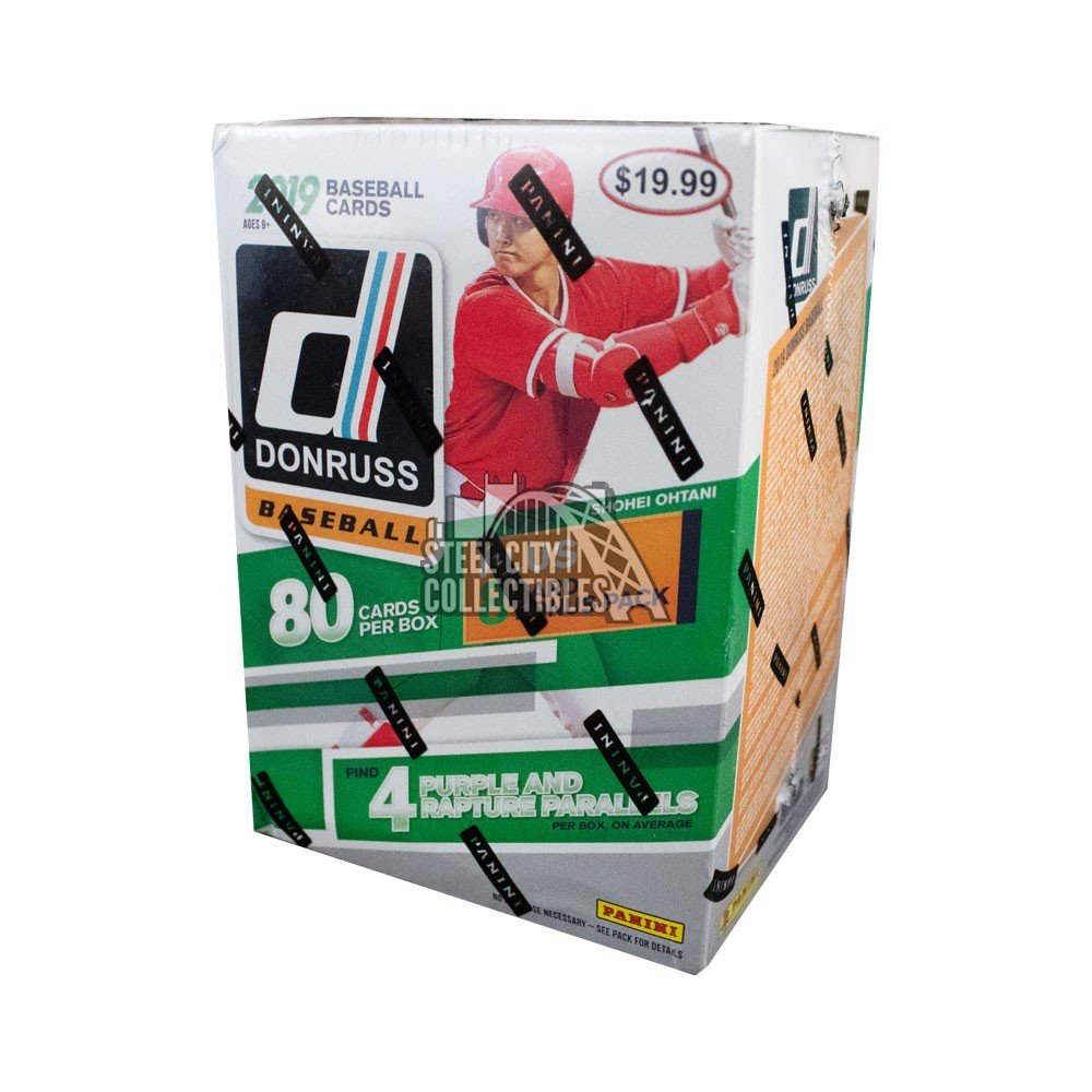 2019 Panini Donruss Baseball 11ct Blaster Box | Steel City Collectibles