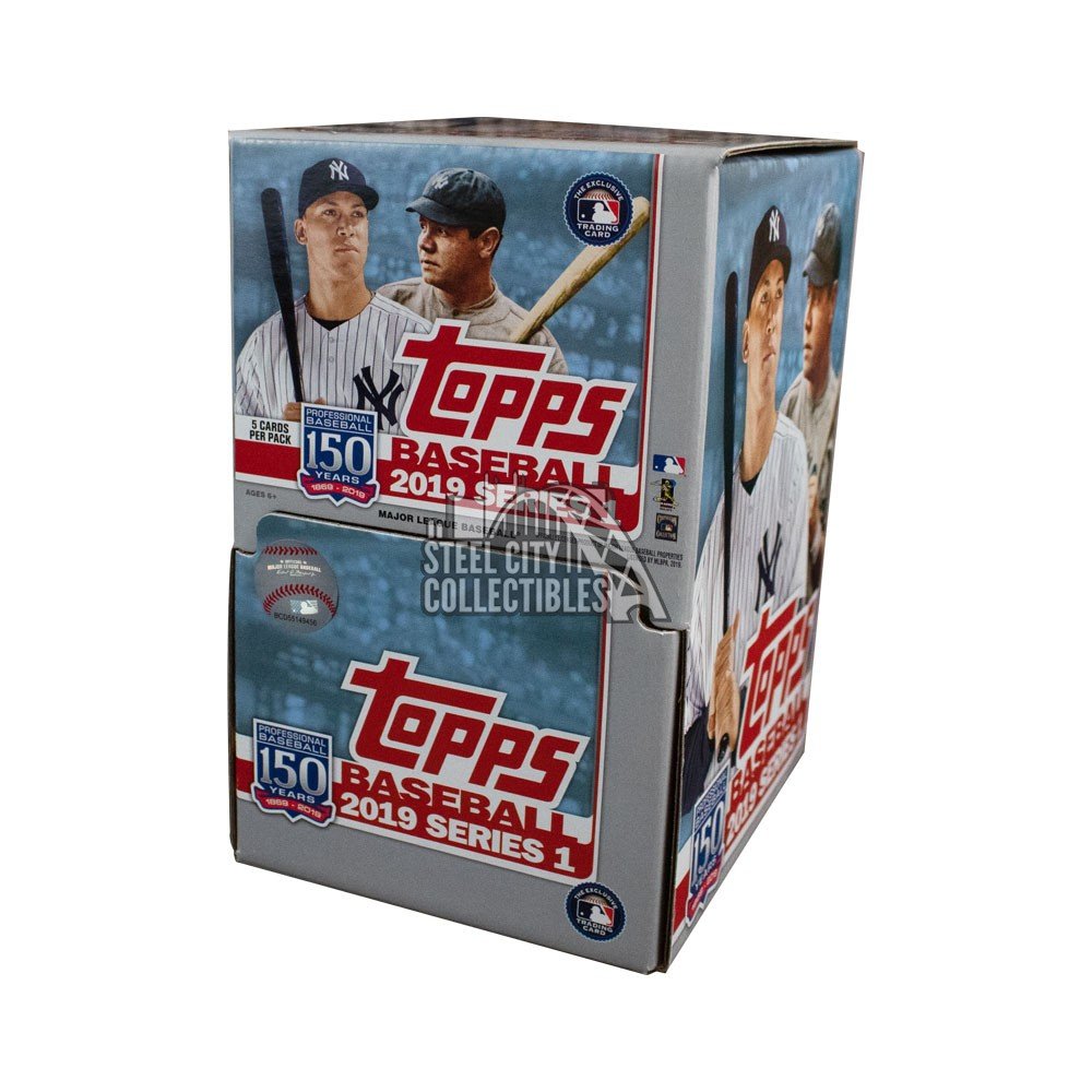 2019 Topps Series 1 Baseball 60ct Gravity Feed Box | Steel City ...