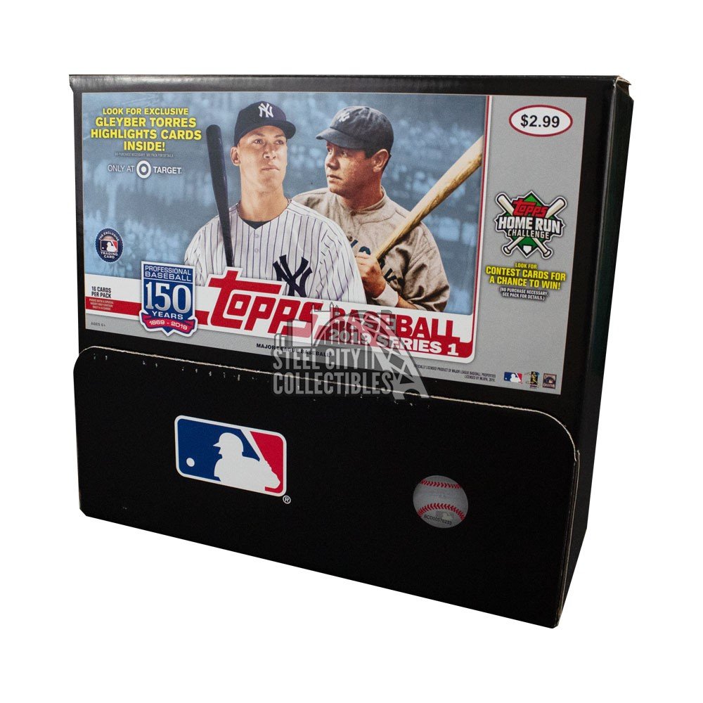 2019 Topps Series 1 Baseball 72ct Gravity Feed Box Target | Steel City ...