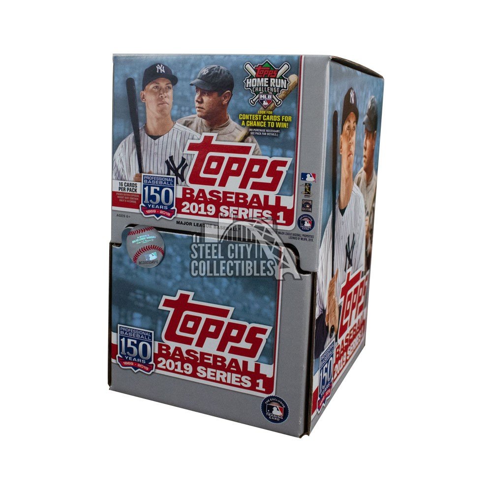 2019 Topps Series 1 Baseball 36ct Gravity Feed Box | Steel City ...
