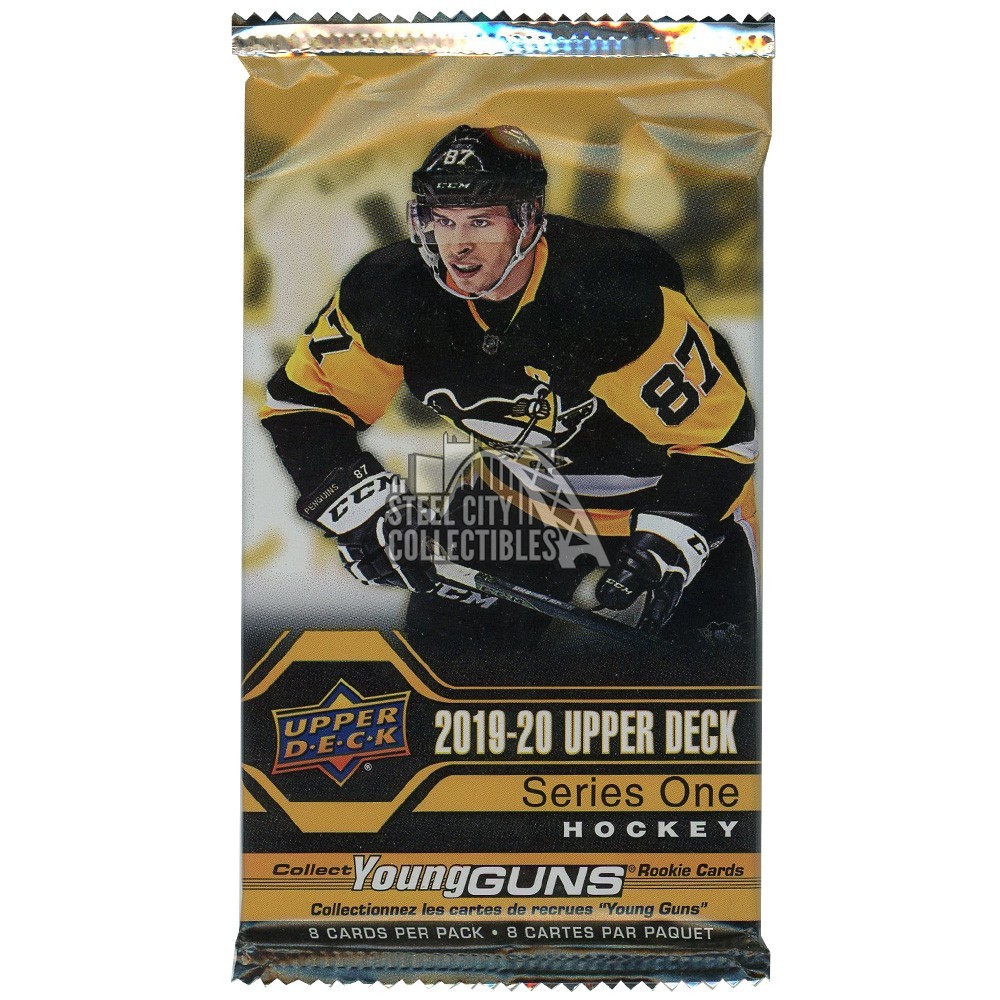 2019 20 Upper Deck Series 1 Hockey Retail Pack Steel City Collectibles