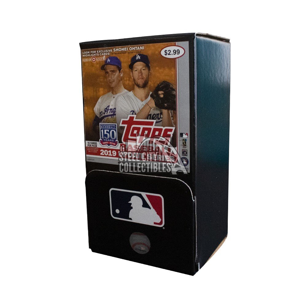 2019 Topps Update Baseball 48ct Gravity Feed Box Target | Steel City ...