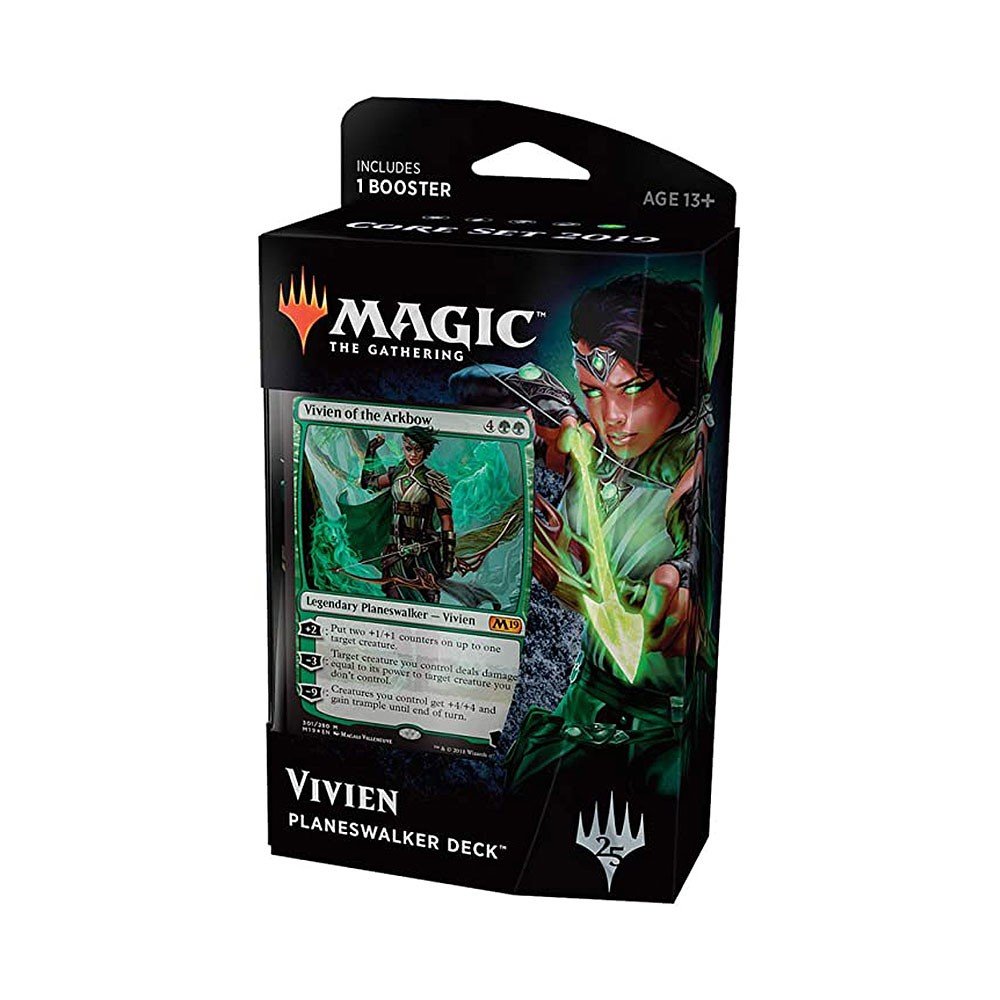 Magic The Gathering Core Set 2019 Planeswalker Deck - Vivien | Steel ... Magic The Gathering Core Set 2019 Planeswalker Deck - Vivien | Steel ...
