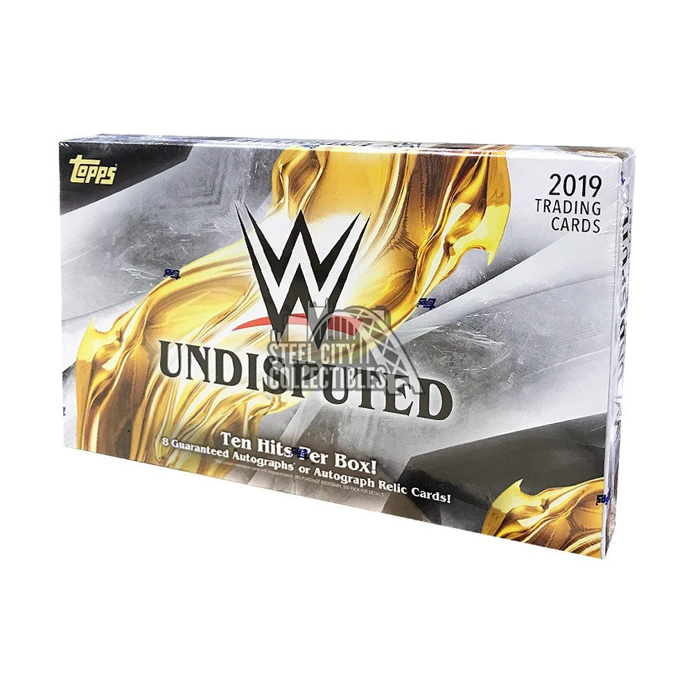 2019 Topps WWE Undisputed Wrestling Hobby Box | Steel City Collectibles