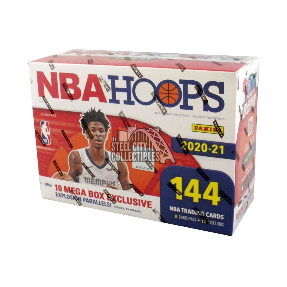 2020-21 Panini Hoops Basketball Mega Box | Steel City Collectibles