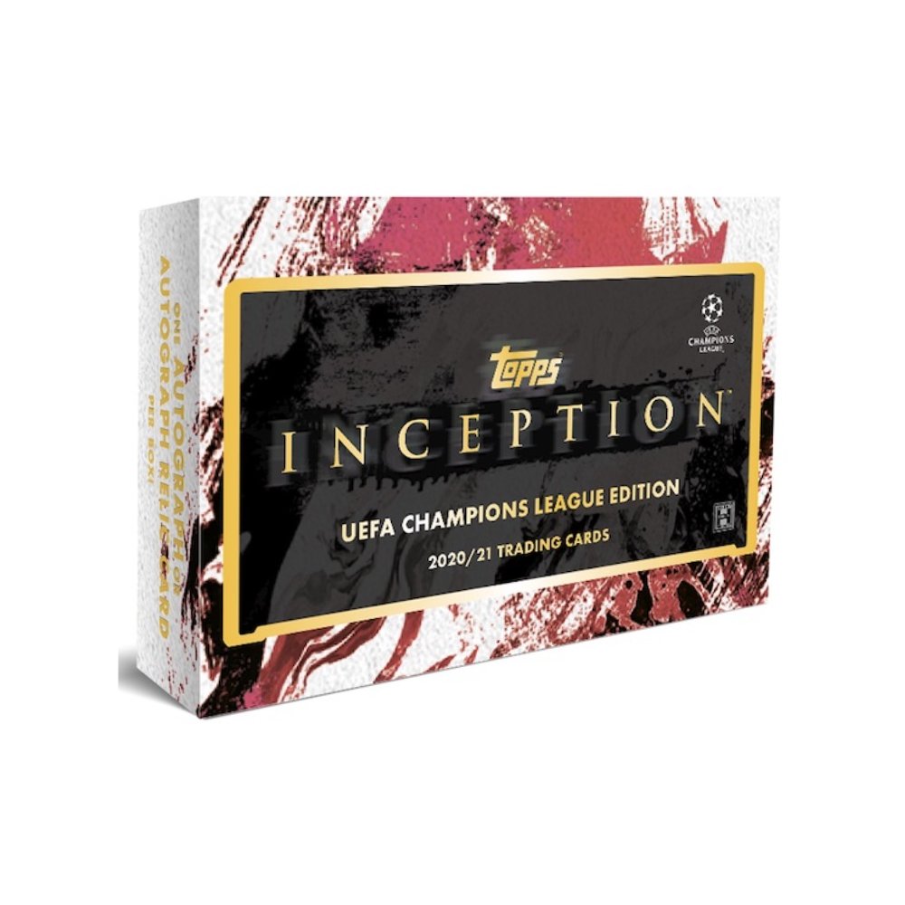 2020-21 Topps Inception UEFA Champions League Edition Soccer Hobby Box ...