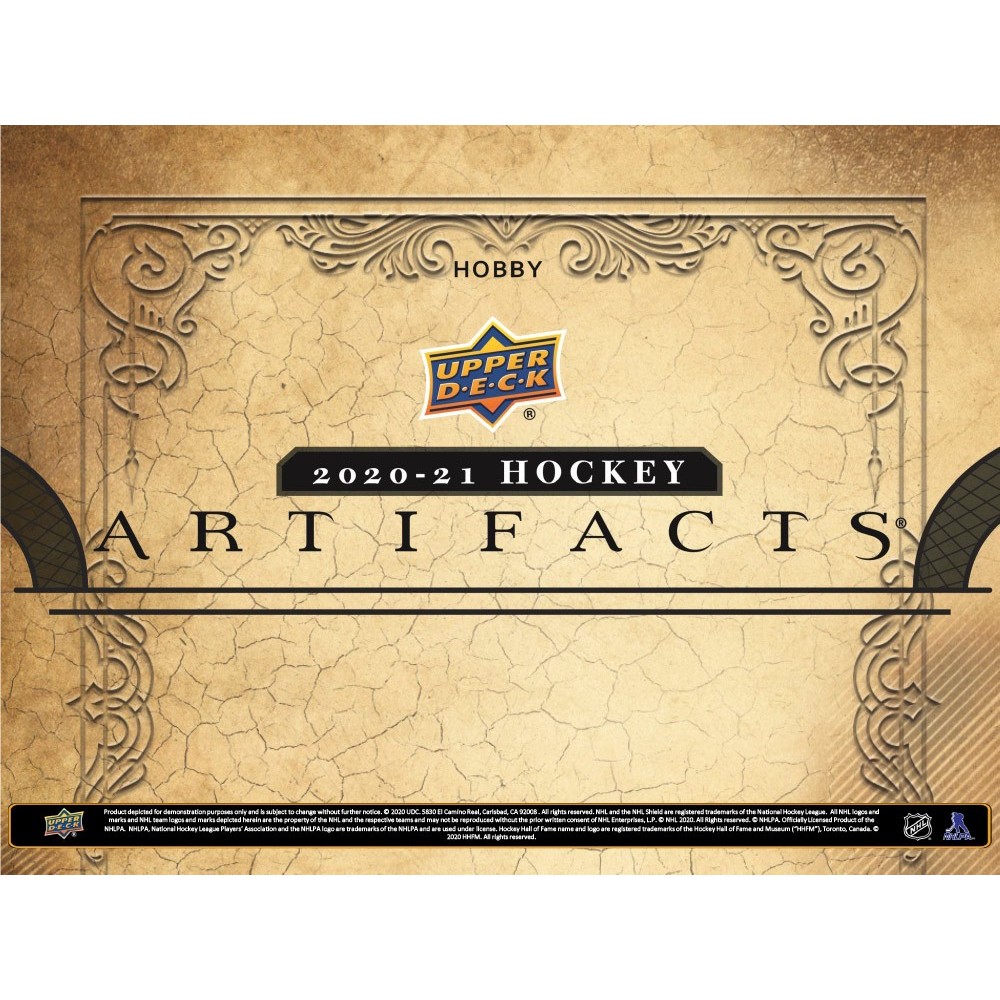2020-21 Upper Deck Artifacts Hockey Hobby 20-Box Case | Steel City Collectibles