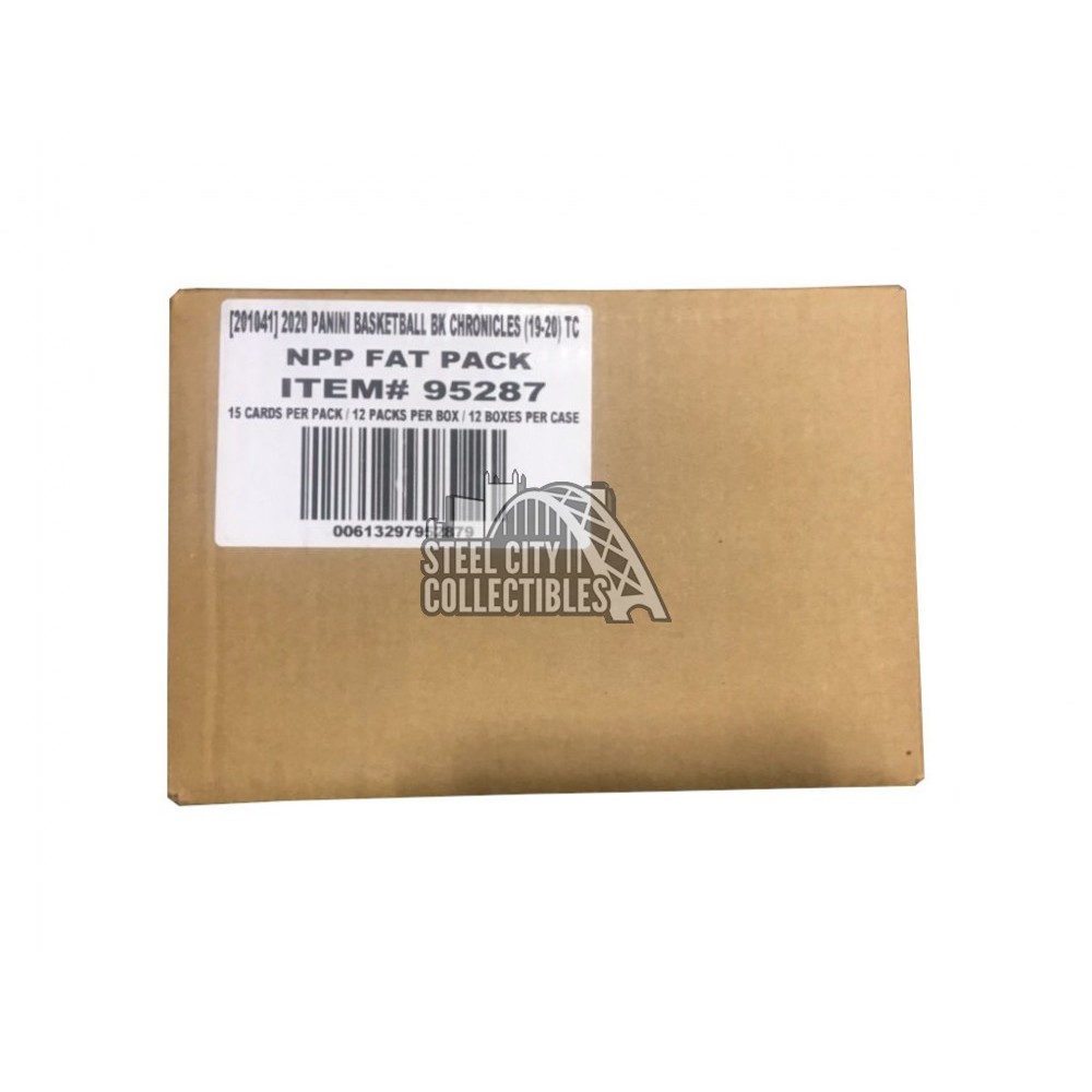 2019-20 Panini Chronicles Basketball Fat Pack 12 Box Case | Steel City ...