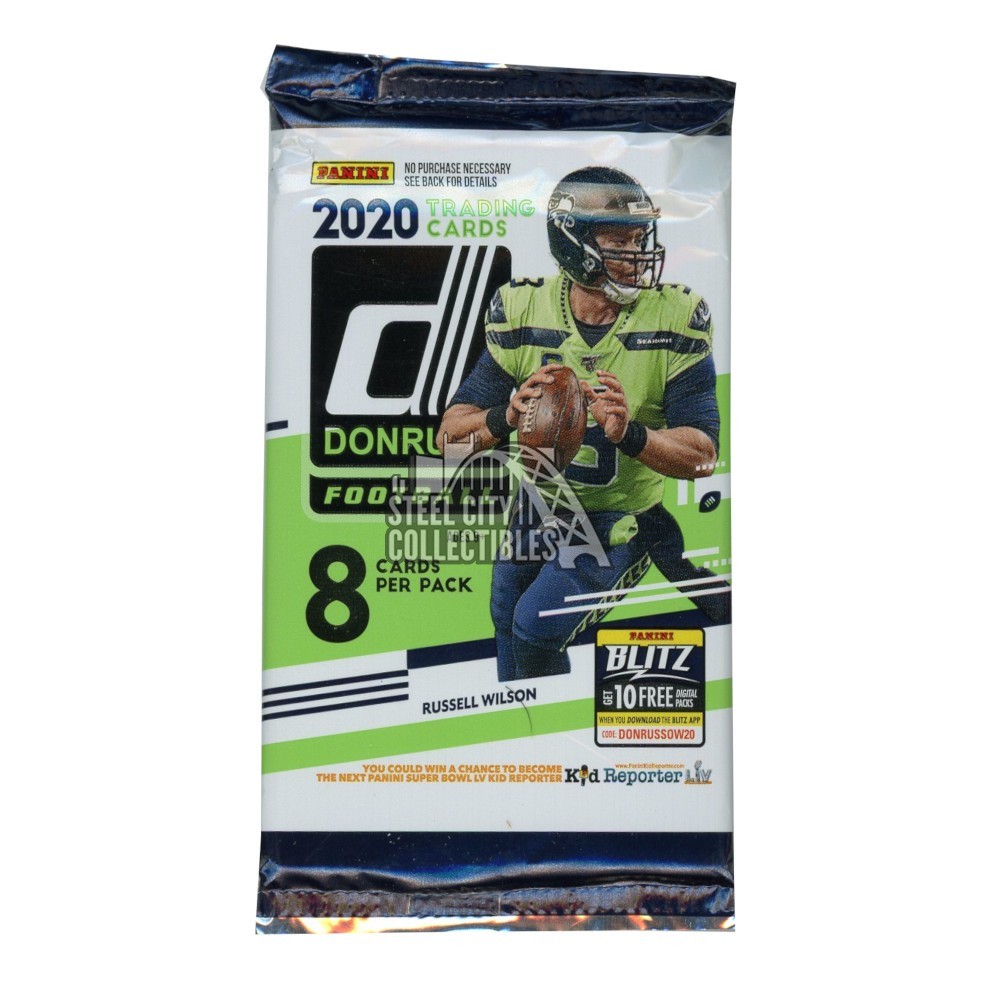 2020 Panini Donruss Football Blaster Pack | Steel City Collectibles