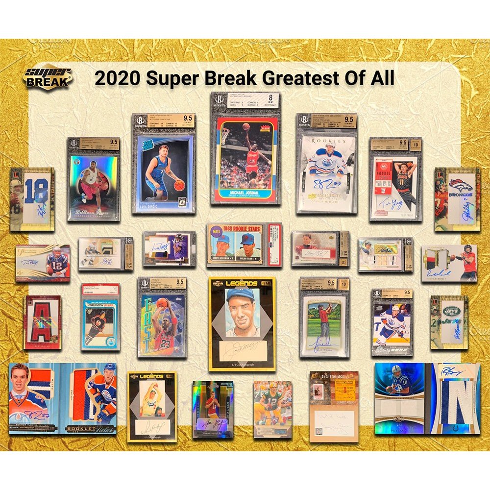 2020 Super Break Deluxe Greatest of All Case | Steel City Collectibles
