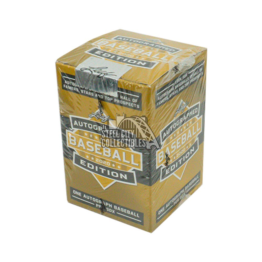 2020 Leaf Autographed Baseball Edition Box | Steel City Collectibles