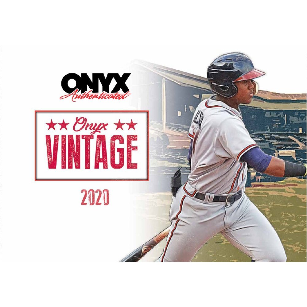 2020 Onyx Vintage Collection Baseball Box | Steel City Collectibles