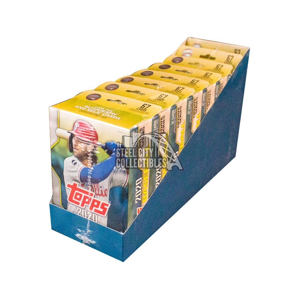 2020 Topps Update Baseball Hanger 8-Box Display | Steel City Collectibles