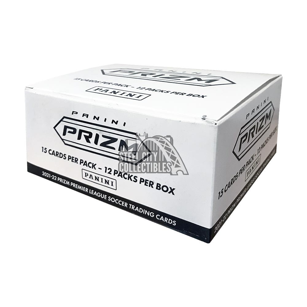 2021-22 Panini Prizm Premier League Soccer Value Pack Box | Steel City ...