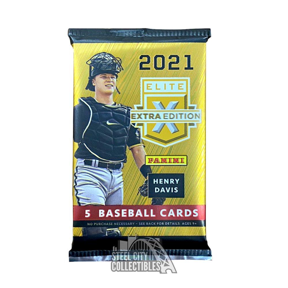 2021 Panini Elite Extra Edition Baseball Hobby Pack | Steel City Collectibles