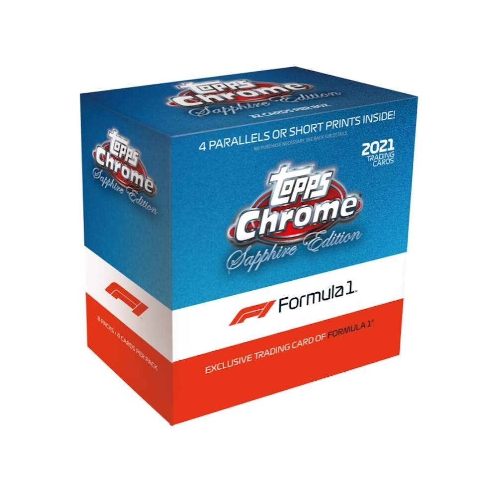 2021 Topps Formula 1 F1 Chrome Sapphire Edition Box | Steel City ...