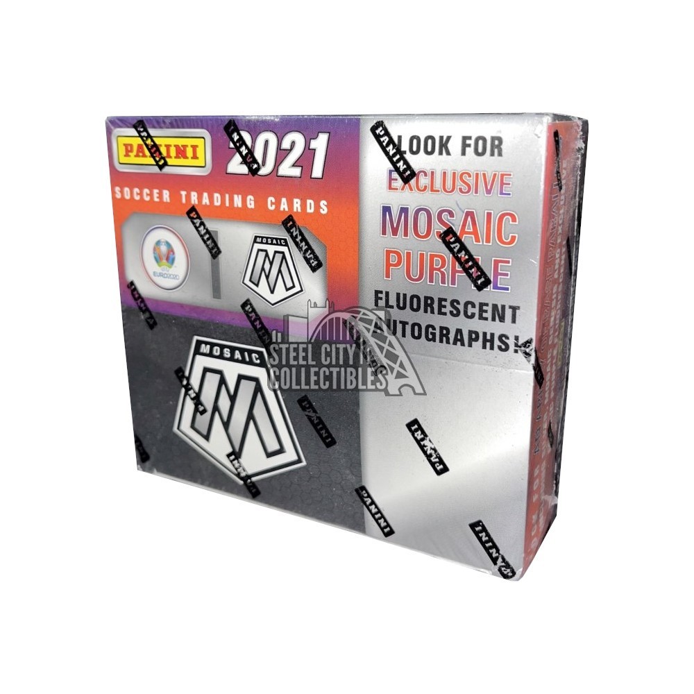 2020-21 Panini Mosaic UEFA Euro Soccer 10 Pack Retail Box | Steel City Collectibles