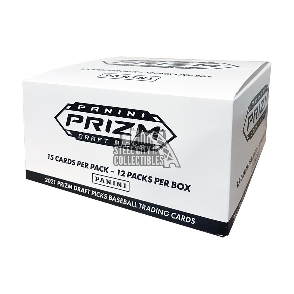 2021 Panini Prizm Draft Picks Baseball Cello Pack Box | Steel City ...
