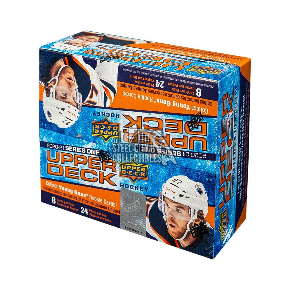 2020-21 Upper Deck Series 1 Hockey 24 Pack Retail Box | Steel City Collectibles