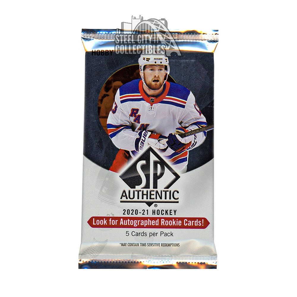 2020-21 Upper Deck SP Authentic Hockey Hobby Pack | Steel City Collectibles