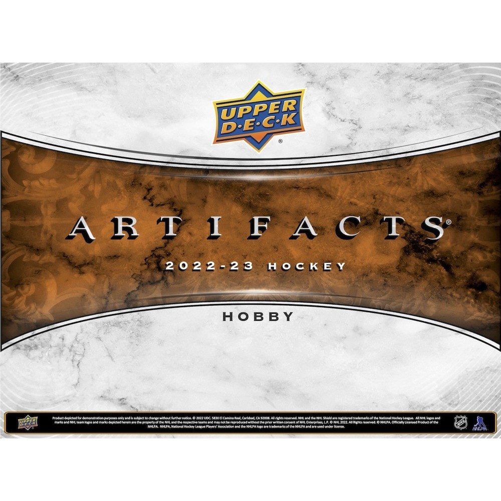 2022 23 Upper Deck Artifacts Hockey Hobby 20 Box Case Steel City