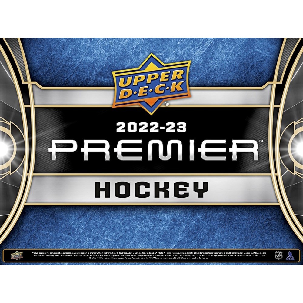 2022-23 Upper Deck Premier Hockey Hobby Box | Steel City Collectibles
