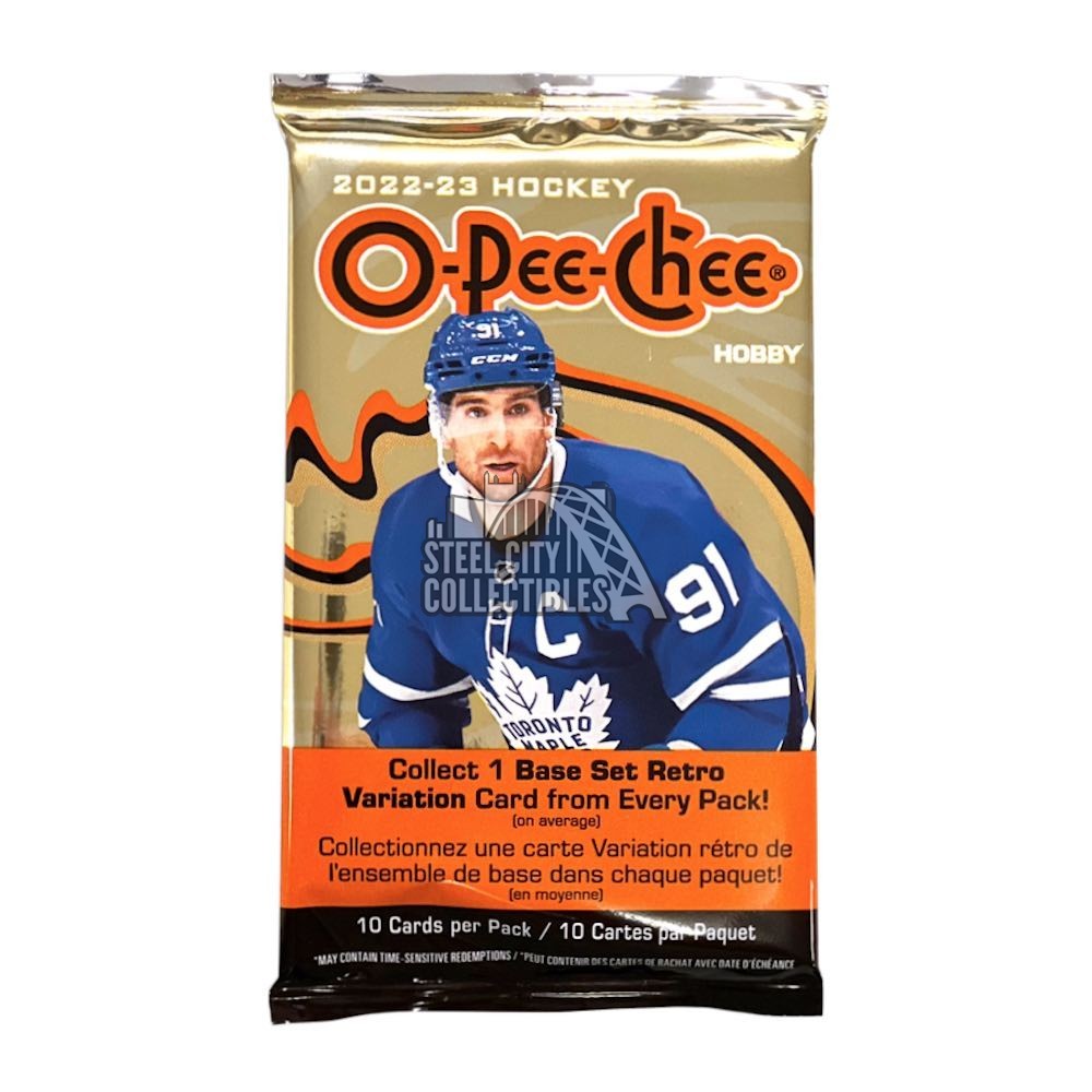 2022-23 Upper Deck O-Pee-Chee Hockey Hobby Pack | Steel City Collectibles