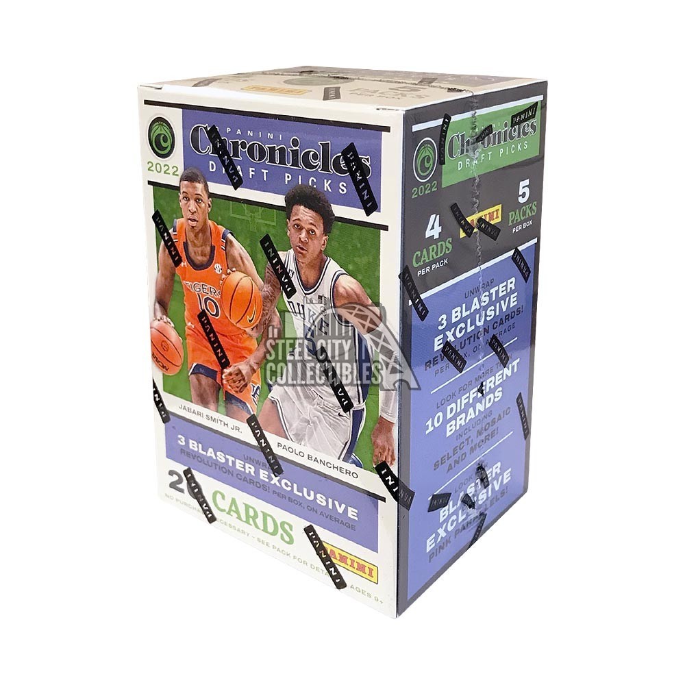 2022-23 Panini Chronicles Draft Picks Collegiate Basketball Blaster Box | Steel City Collectibles