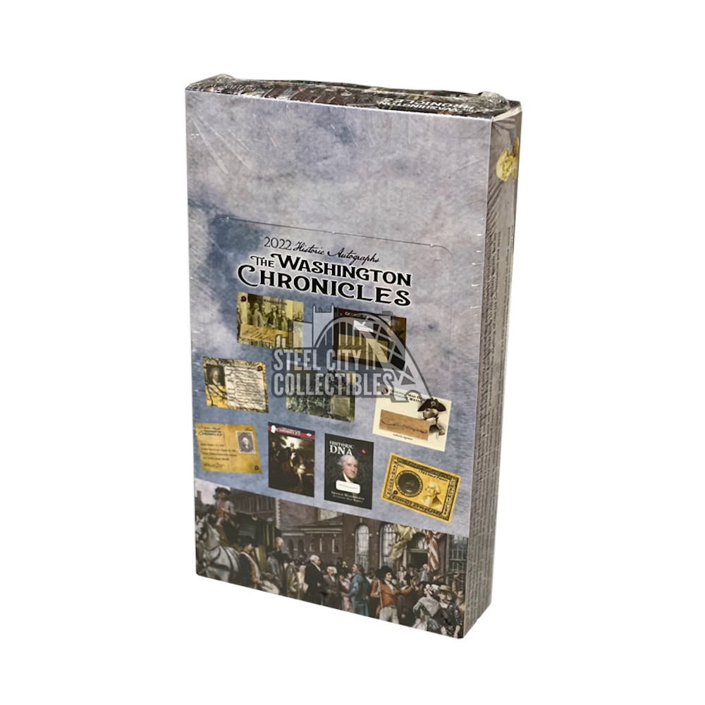 2022 Historic Autographs The Washington Chronicles Hobby Box | Steel ...