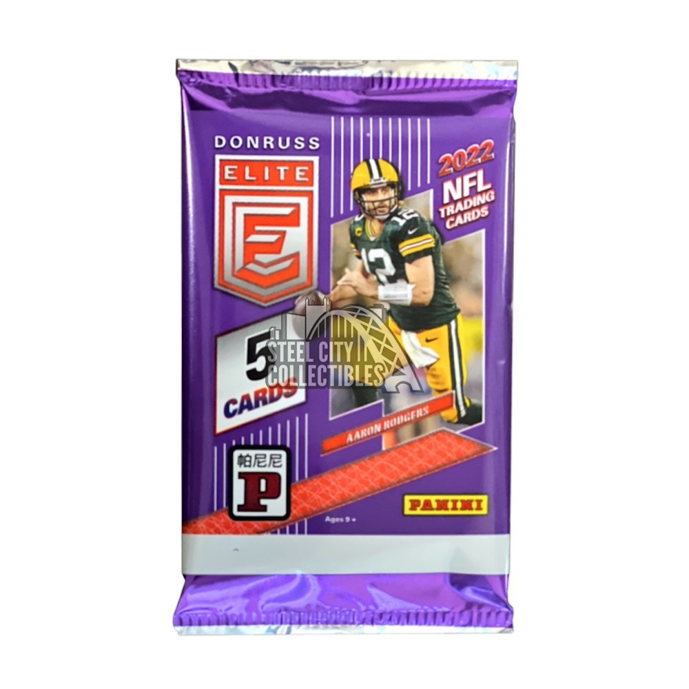 2022 Panini Donruss Elite Football Tmall Hobby Pack | Steel City ...