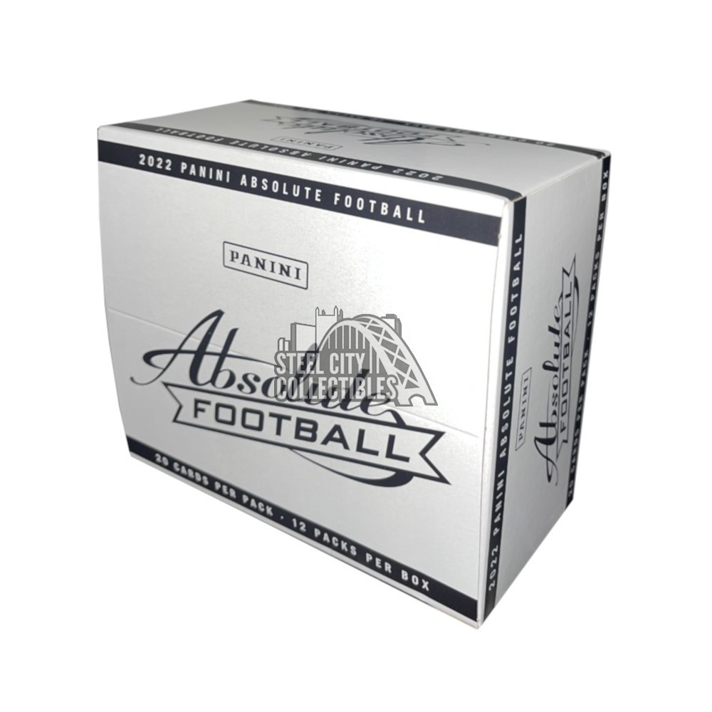 2022 Panini Absolute Football 12-Fat Pack Box | Steel City Collectibles