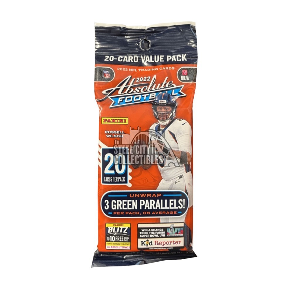 2022 Panini Absolute Football Fat Pack | Steel City Collectibles