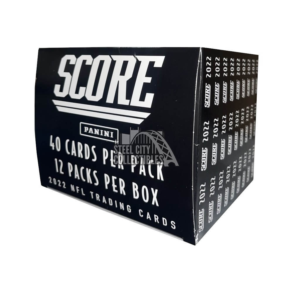 2022 Panini Score Football 12-Fat Pack Box | Steel City Collectibles
