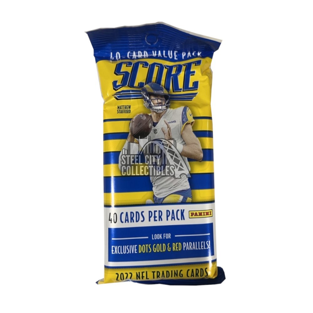 2022 Panini Score Football Fat Pack | Steel City Collectibles