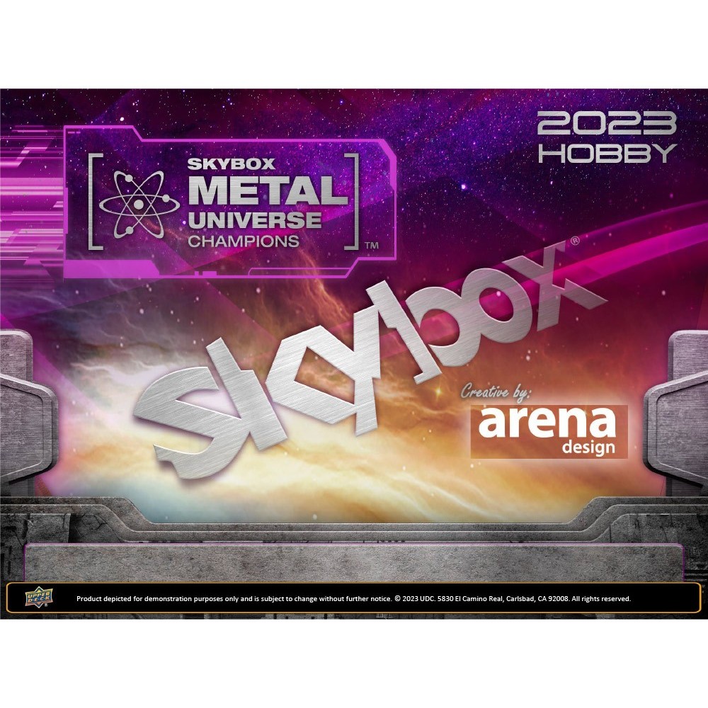 2023 Upper Deck Skybox Metal Universe Champions Hobby Box | Steel City ...