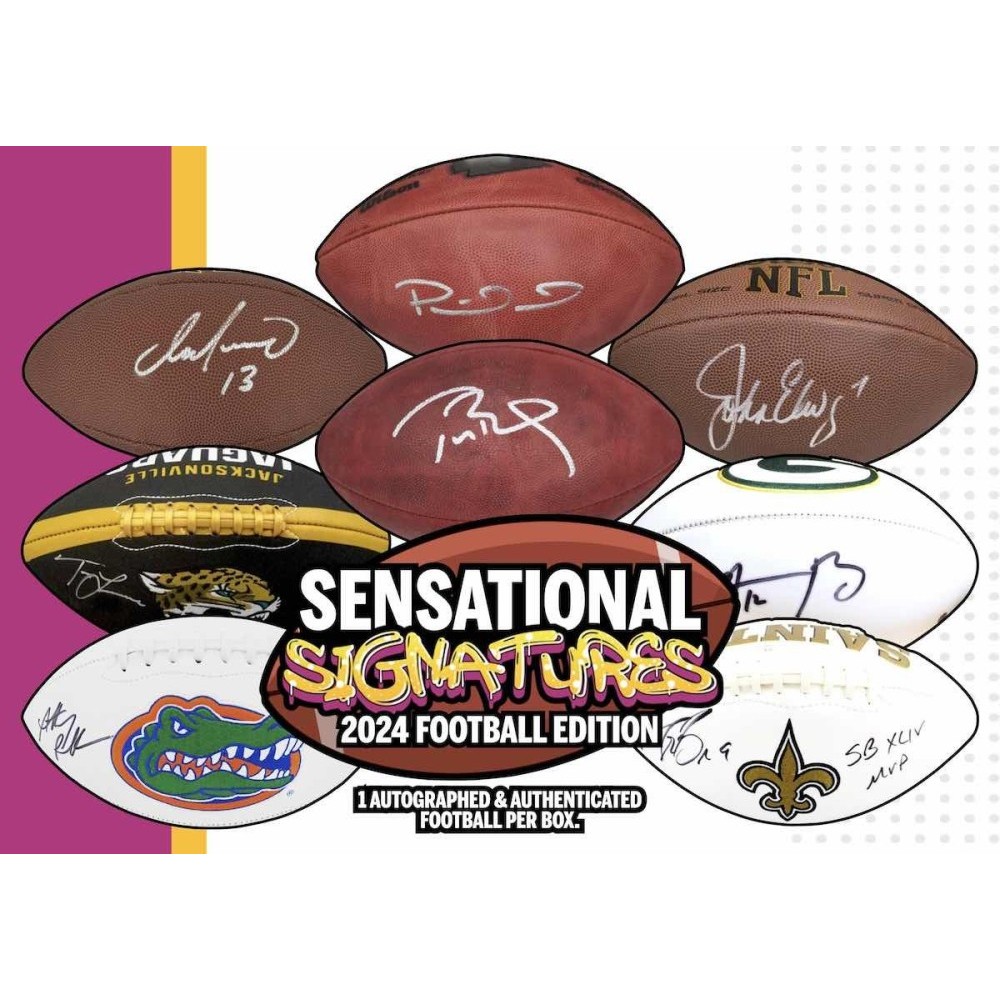 2024 Gold Rush Sensational Signatures Football Edition Box | Steel City ...