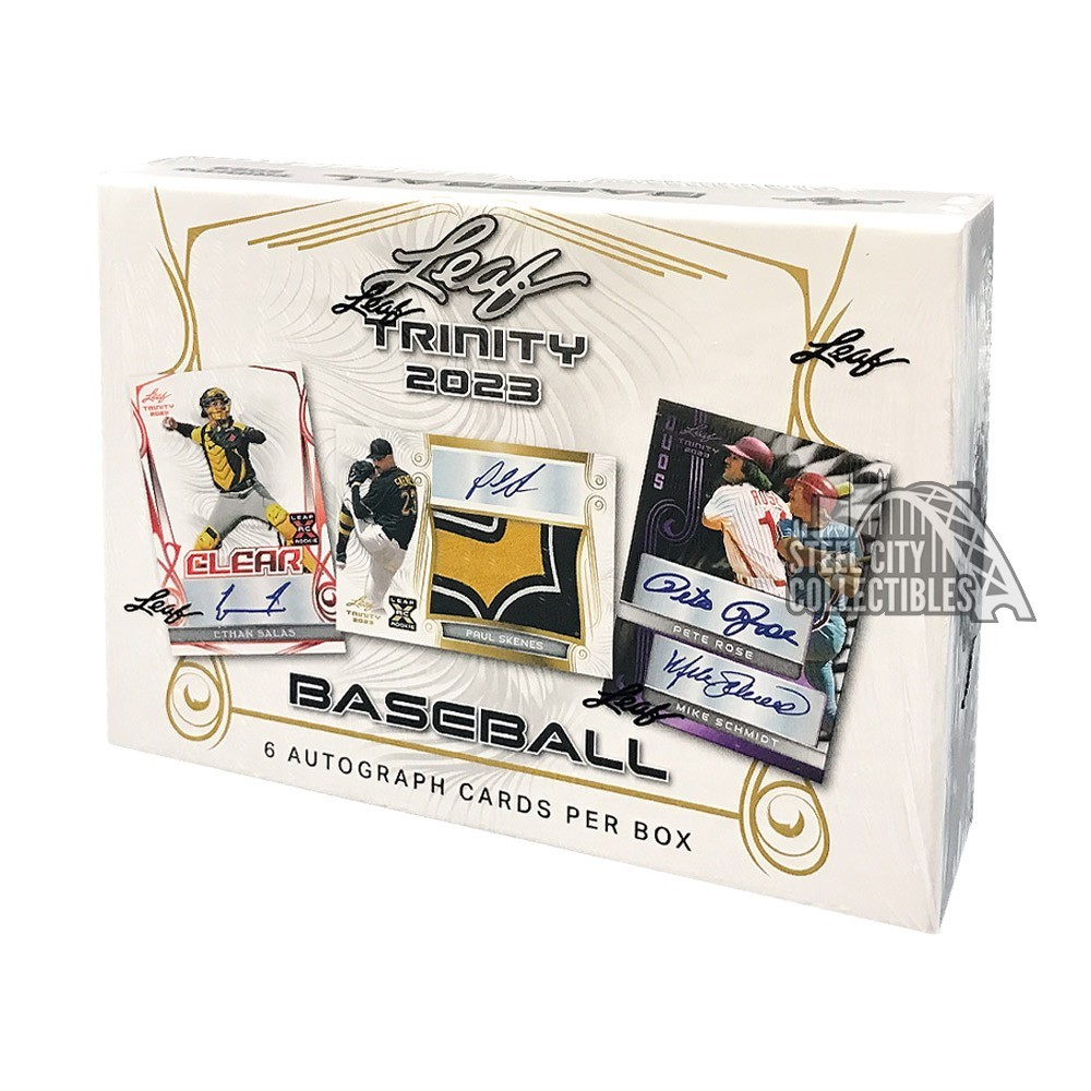 2023 Leaf Trinity Baseball Hobby Box | Steel City Collectibles