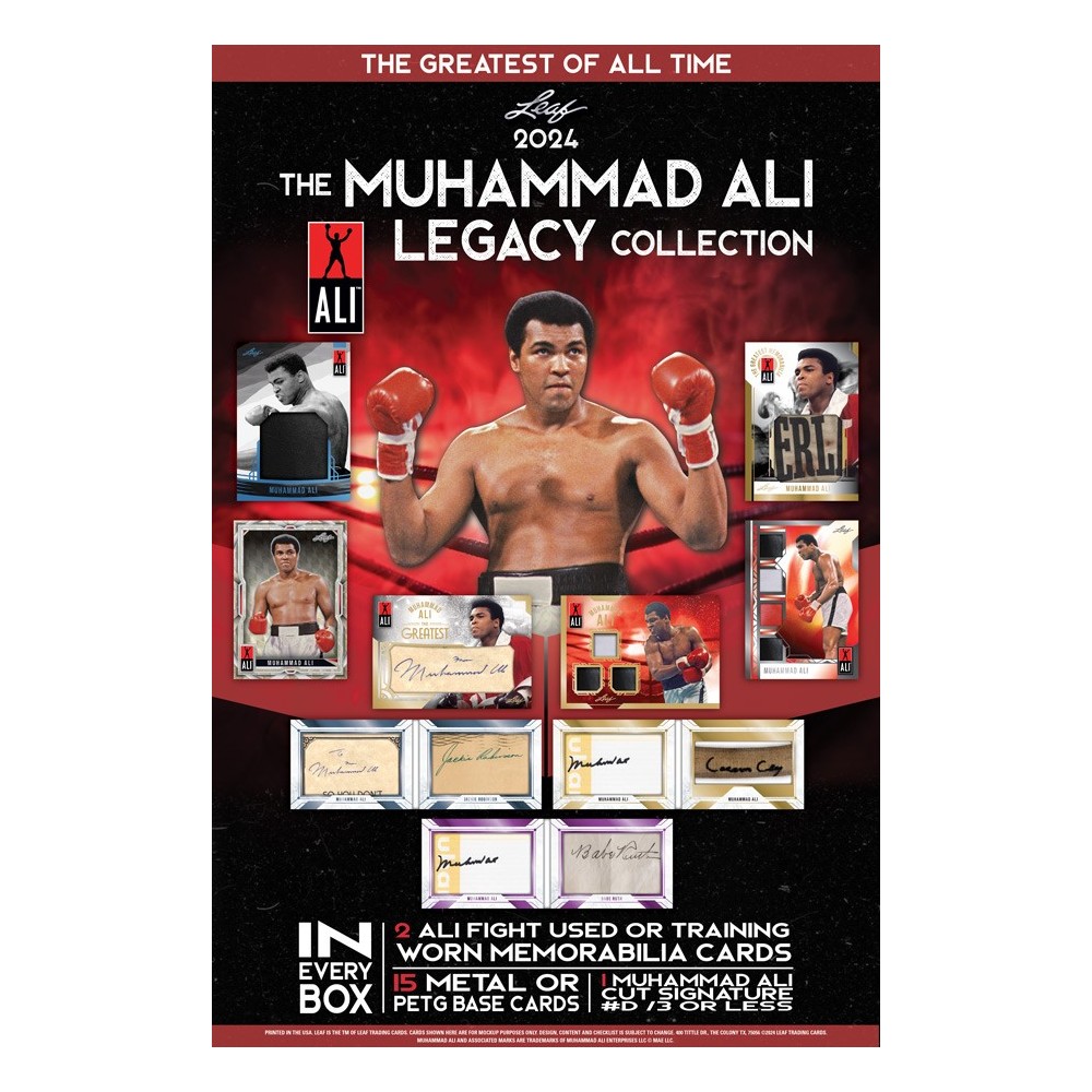 2024 Leaf The Muhammad Ali Legacy Collection Case | Steel City Collectibles