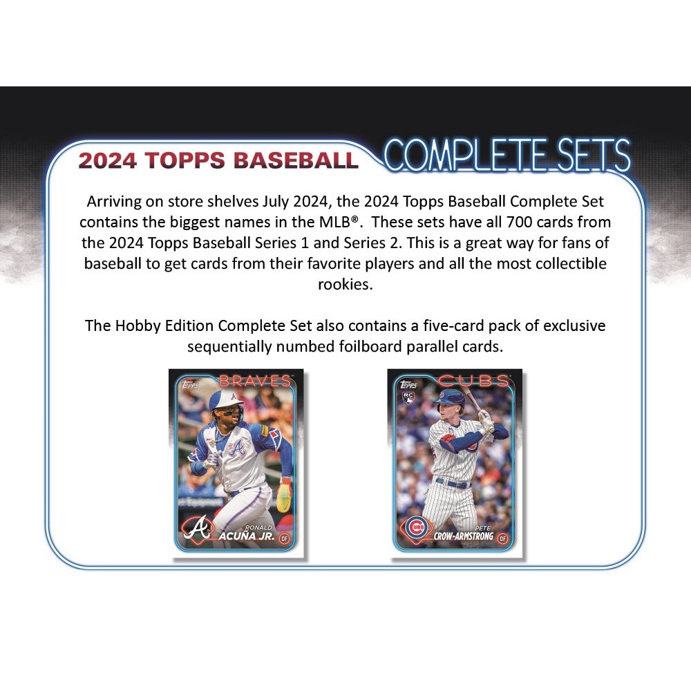 2024 Topps Baseball Factory Set Hobby Version | Steel City Collectibles