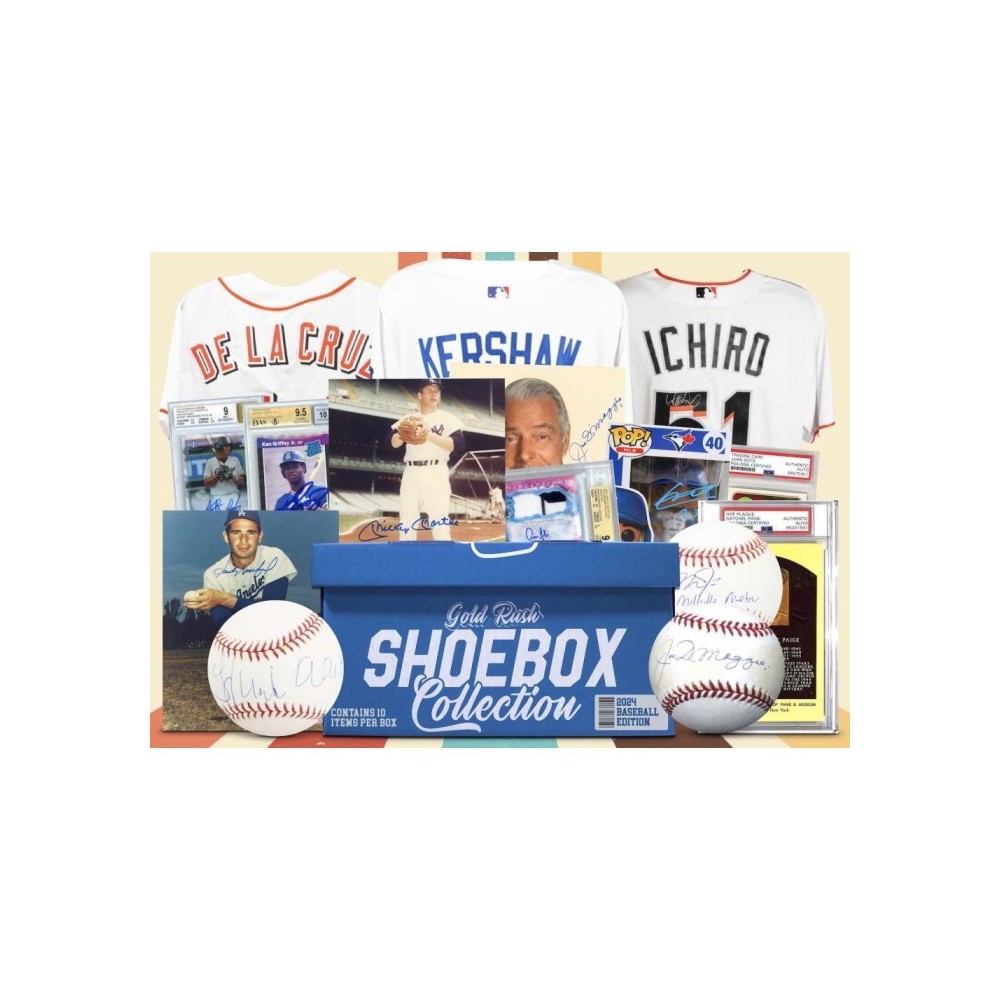 2024 Gold Rush Shoebox Collection Baseball Edition Box SNAKE DRAFT ...