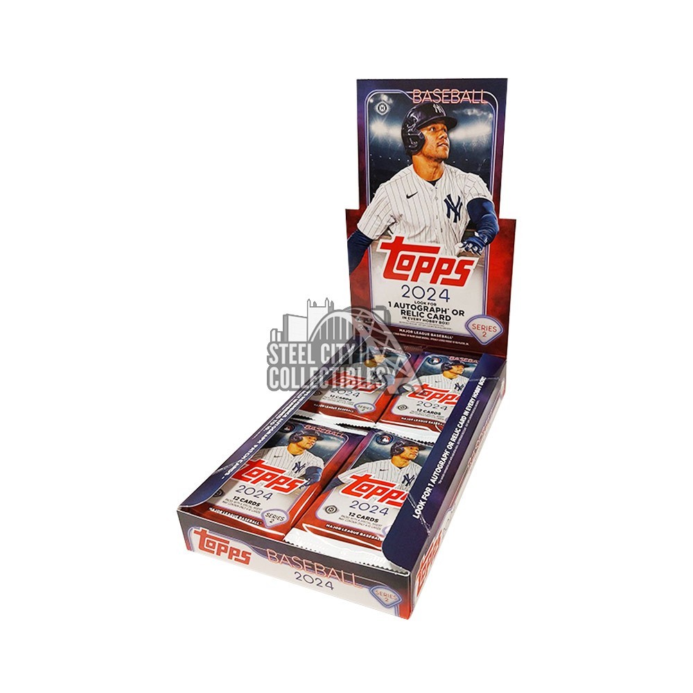 2024 Topps Series 2 Baseball Hobby 20 Pack Lot w/ Box | Steel City ...