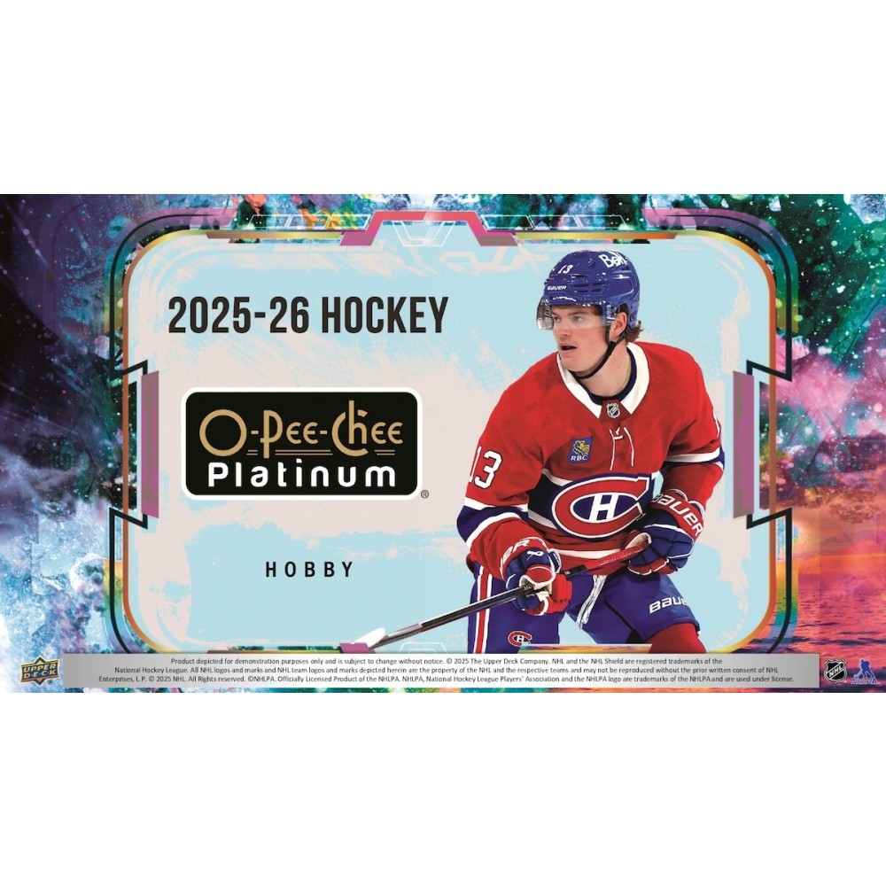 2025-26 Upper Deck O-Pee-Chee Platinum Hockey Hobby Box | Steel City ...