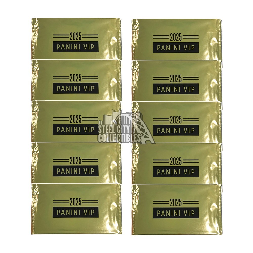 2025 Panini National Sports Convention Exclusive VIP Gold 10-Pack Lot ...