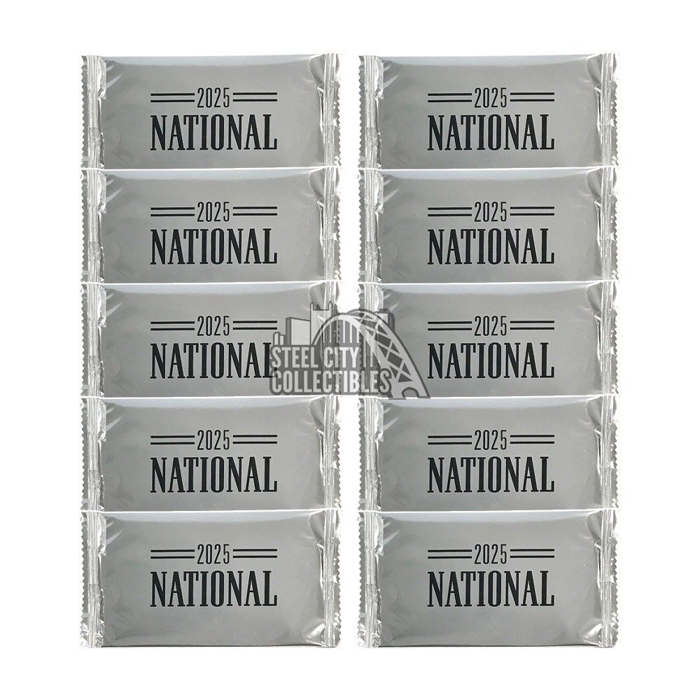 2025 Panini National Sports Convention Exclusive Silver Pack 10-Pack ...