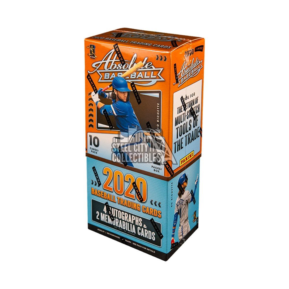 2020 Panini Absolute Baseball Hobby Box | Steel City Collectibles