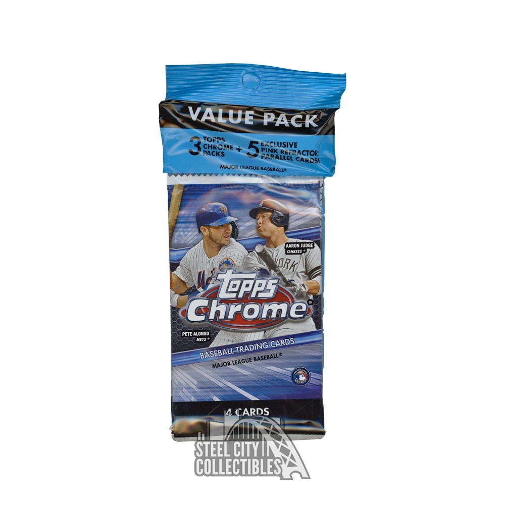 2020 Topps Chrome Baseball Value Pack | Steel City Collectibles