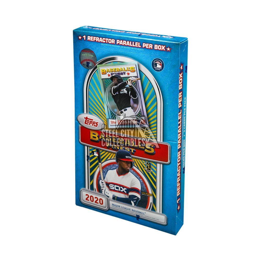 2020 Topps Finest Flashbacks Baseball Hobby Box | Steel City Collectibles
