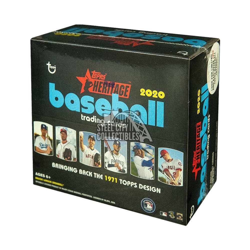 2020 Topps Heritage Baseball 24-Pack Retail Box | Steel City Collectibles