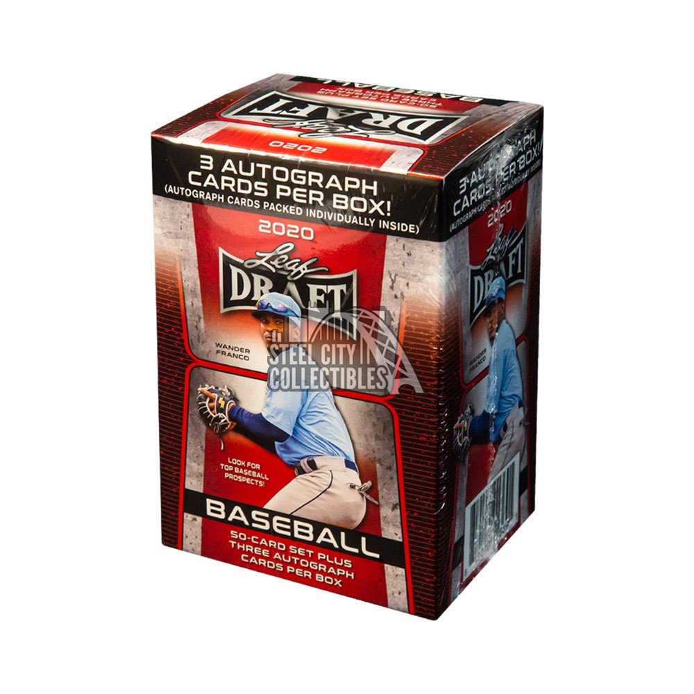 2020 Leaf Draft Baseball Hobby Blaster Box | Steel City Collectibles